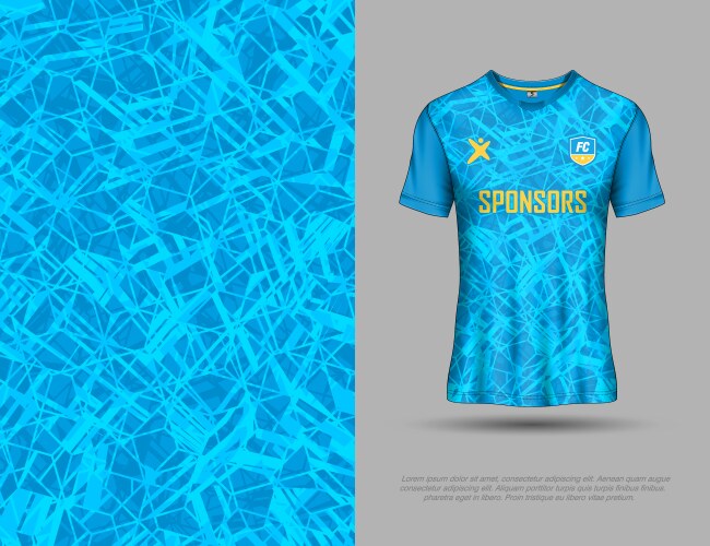 Soccer jerseys abstract texture background Vector Image