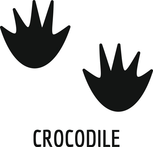 Alligator Paw Prints Alligator Footprints Vector Images (over 500)