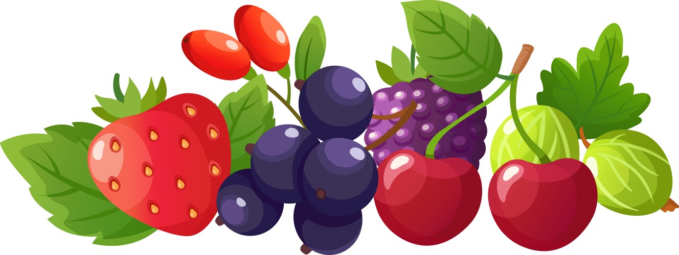 Berries Cartoon Vector Images (over 59,000)