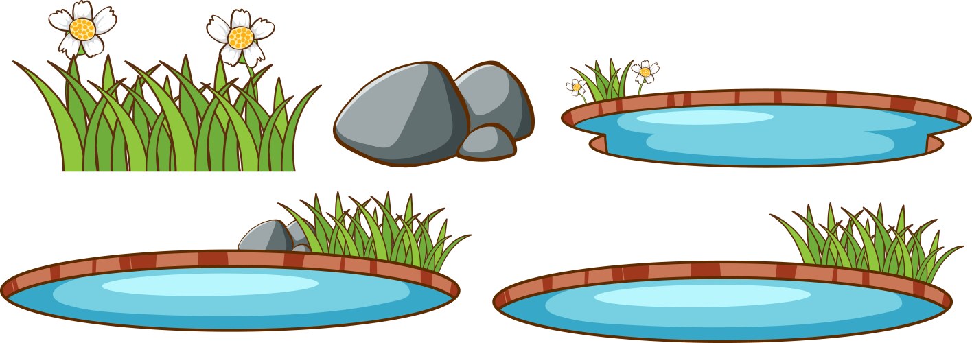 Pond Cartoon Vector Images (over 15,000)
