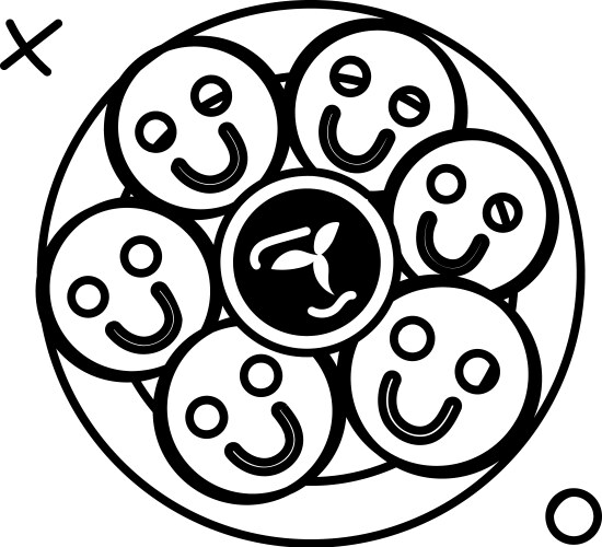 Potato smile Royalty Free Vector Image - VectorStock