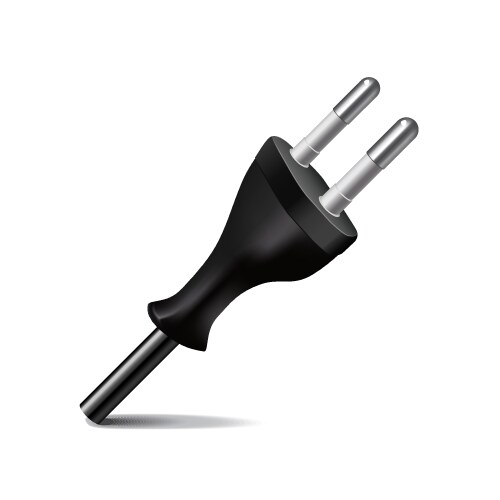 Metal wrench on white background Royalty Free Vector Image