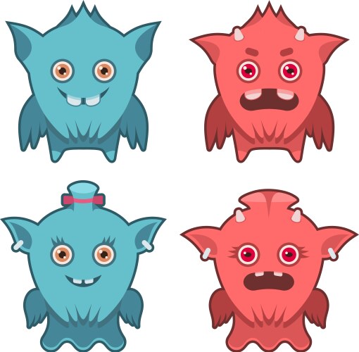 Monster Emotion Vector Images (over 21,000)