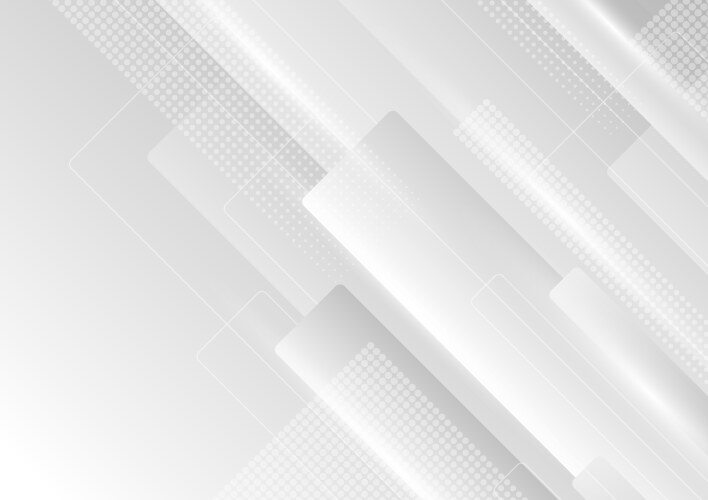 Abstract gradient white monochrome background Vector Image