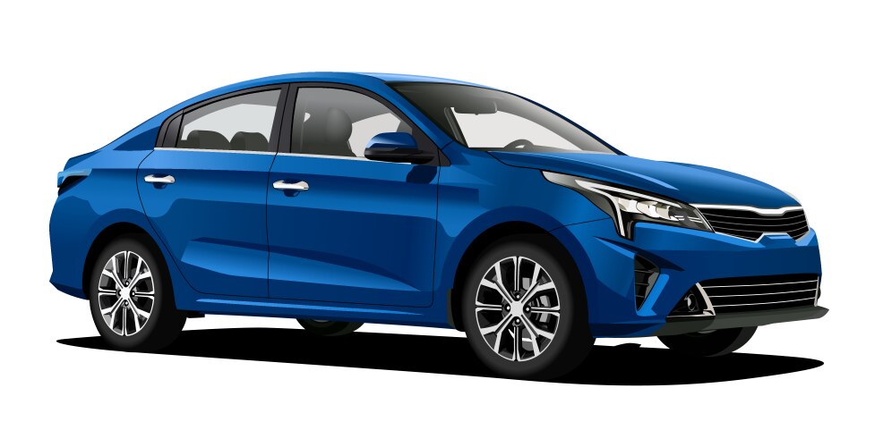 Realistic car Royalty Free Vector Image - VectorStock