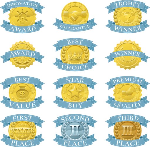 Award Ribbon Circle Vector Images (over 6,500)