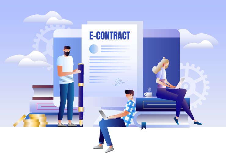 Smart Contract Icon Vector Images (over 4,100)