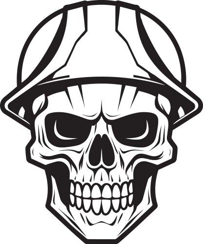 Construction Worker Skull Vector Images (over 660)