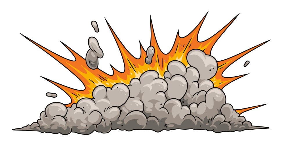 Explosion Cartoon Cartoon Explosion Vector Images (over 48,000)