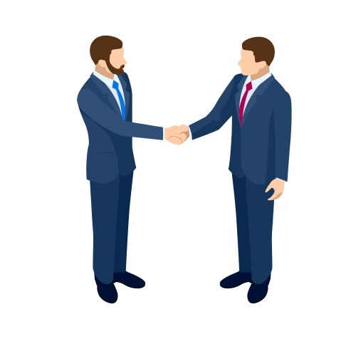 Hand Shake Isometric Vector Images (over 670)