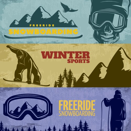 Snowboard 1 Royalty Free Vector Image - VectorStock
