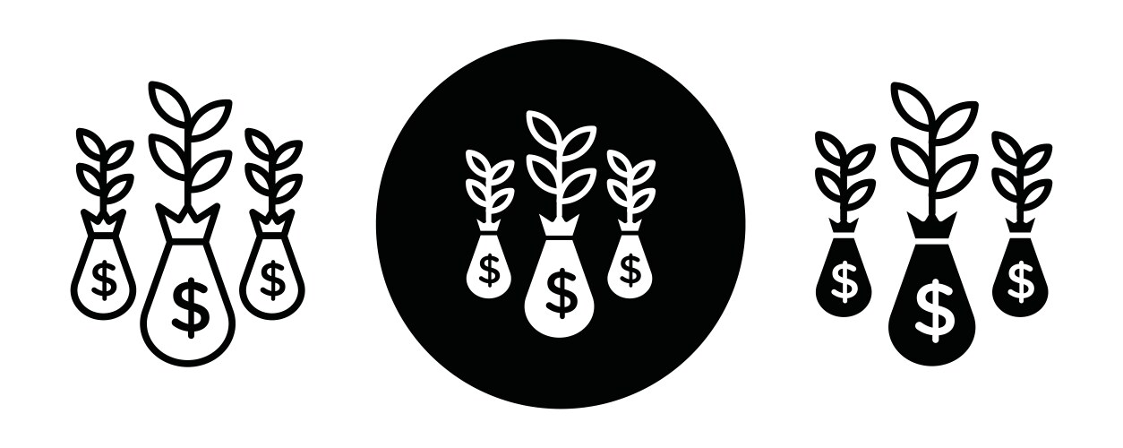 Yield icon Royalty Free Vector Image - VectorStock