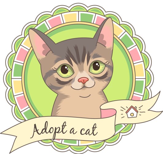 Adoption cartoon young couple adopt international Vector Image