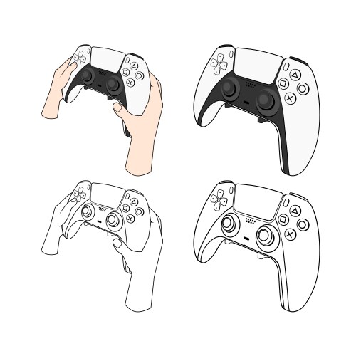 Game Controller Cartoon Vector Images (over 12,000)