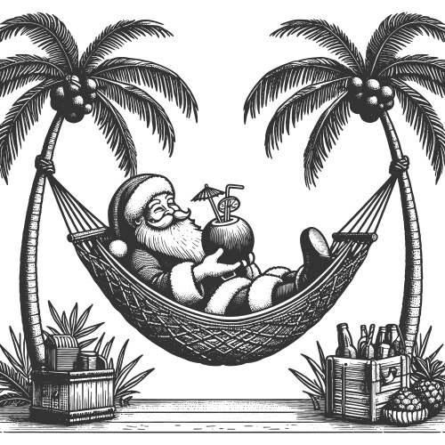 Scene with mother and daughter on beach Royalty Free Vector