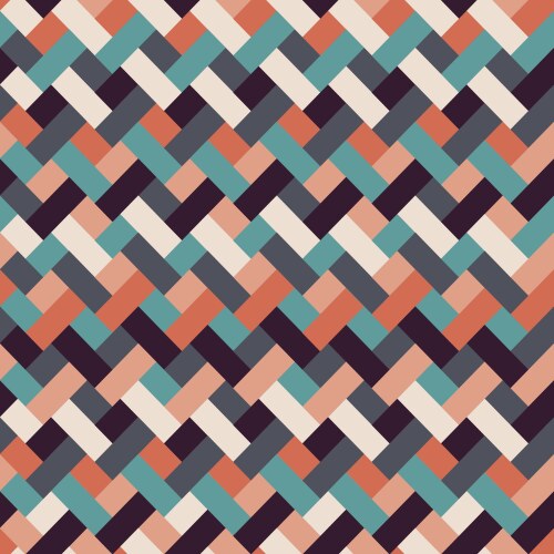 Striped flaked seamless pattern Royalty Free Vector Image