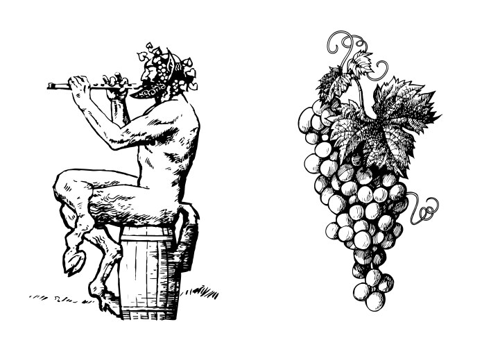 Black and White Greek Gods Vector Images (over 1,900)