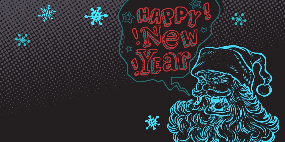 Bad Santa Vector Images (over 1,300)