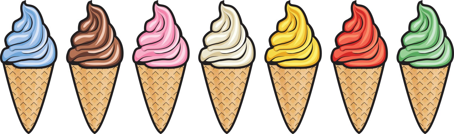 Ice Cream Cone Only Clip Art