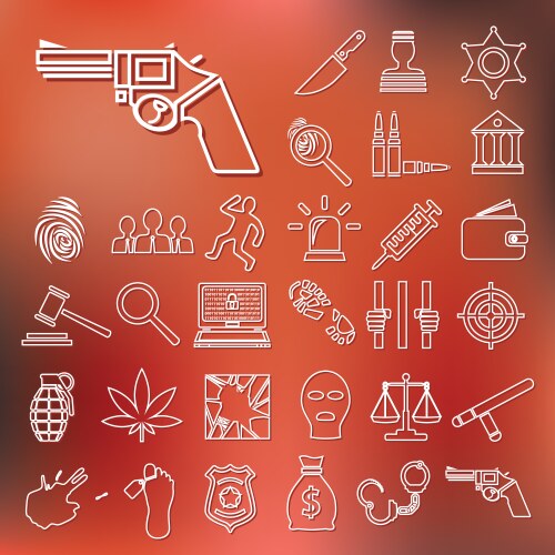 Crime Justice Vector Images (over 56,000)