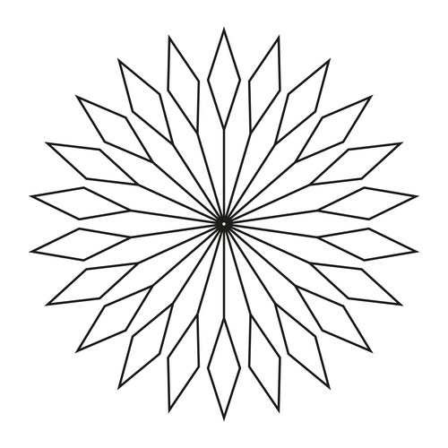 Diamond outline Vector Images & Graphics for Commercial Use | VectorStock