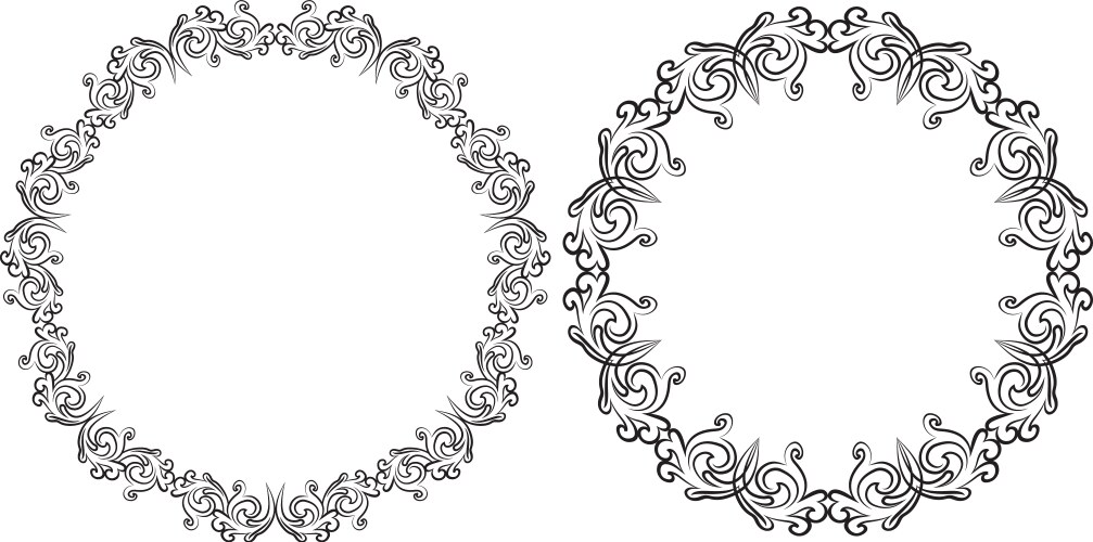 Vintage style frame Royalty Free Vector Image - VectorStock