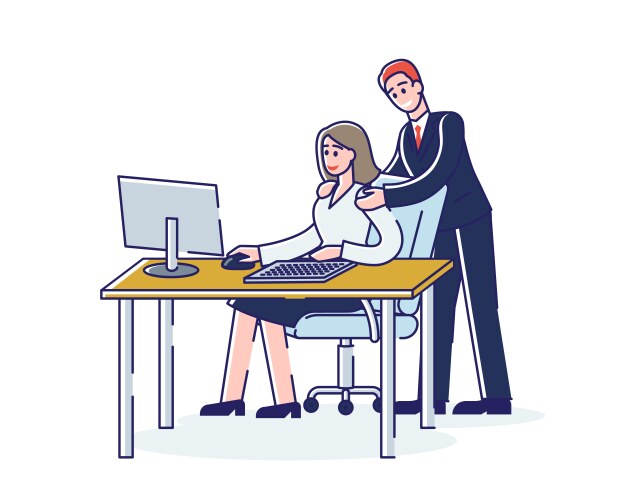 Harassment Workplace Abuse Vector Images (over 360)