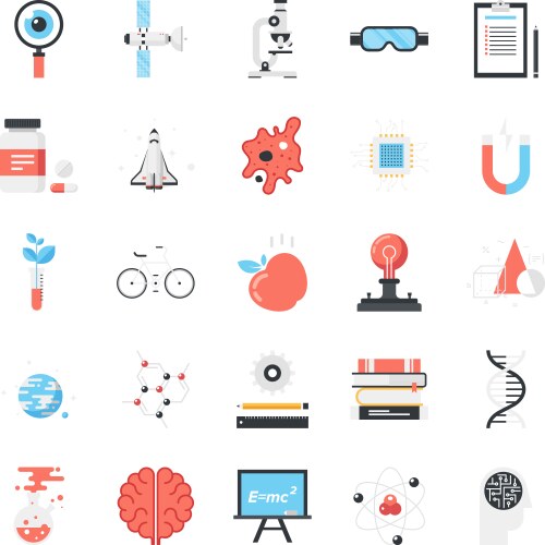 Simple machines physics science systems Royalty Free Vector