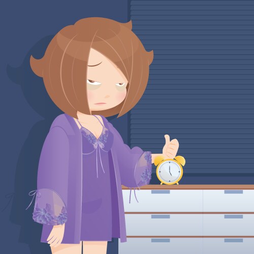 Cartoon Girl Waking Up Vector Images (over 550)