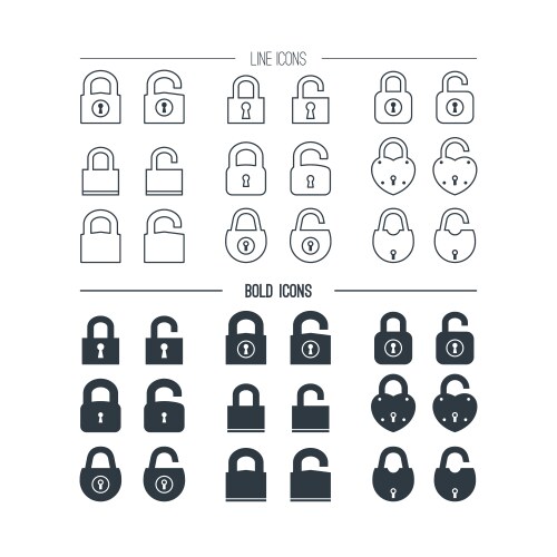 Old Lock Vector Images (over 21,000)
