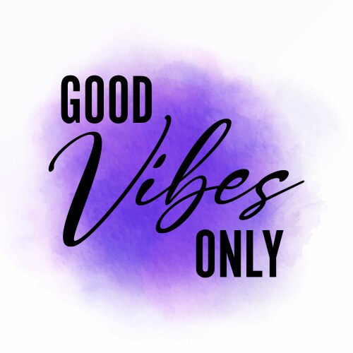 Inspirational quote background with gradient Vector Image