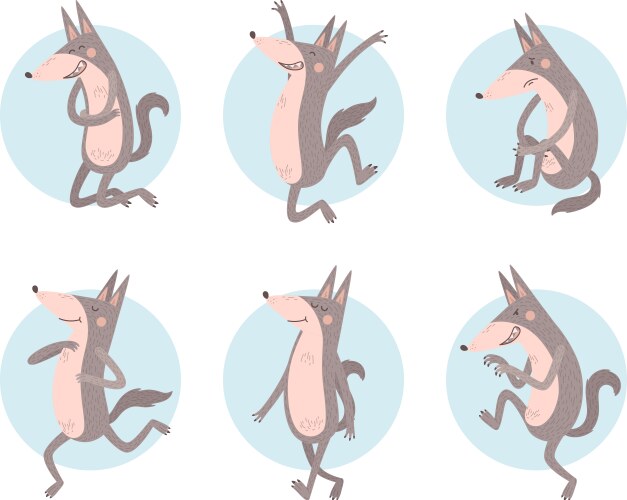 Wolf Cartoon Vector Images (over 23,000)