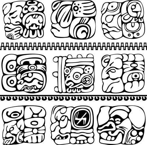 Mayan Vector Images (over 8,800)