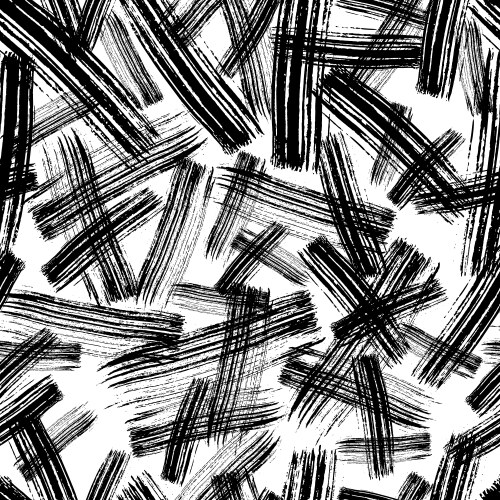 Seamless pattern with hand drawn scribble smears Vector Image
