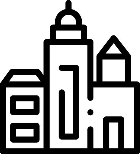 Durable icon thin linear style design isolated Vector Image