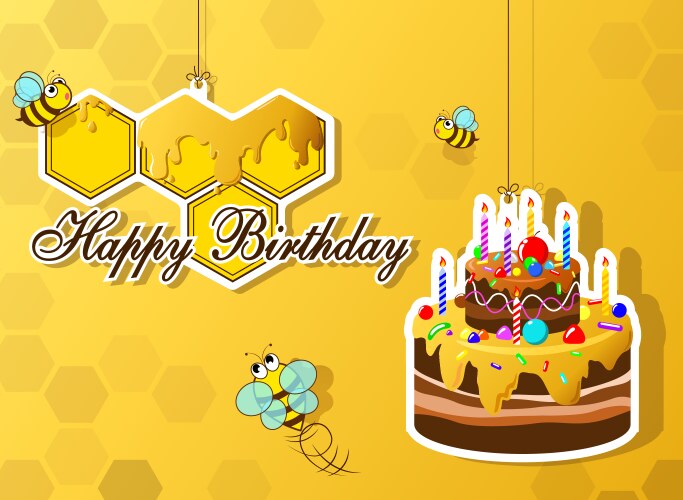 Happy Birthday Nature Vector Images (over 27,000)