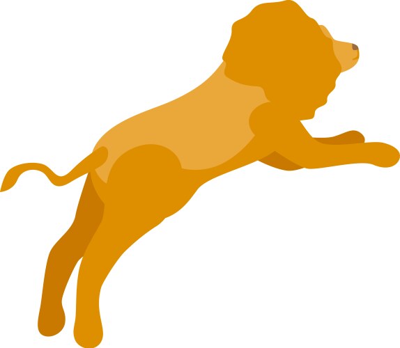 Leaping Lion Logo