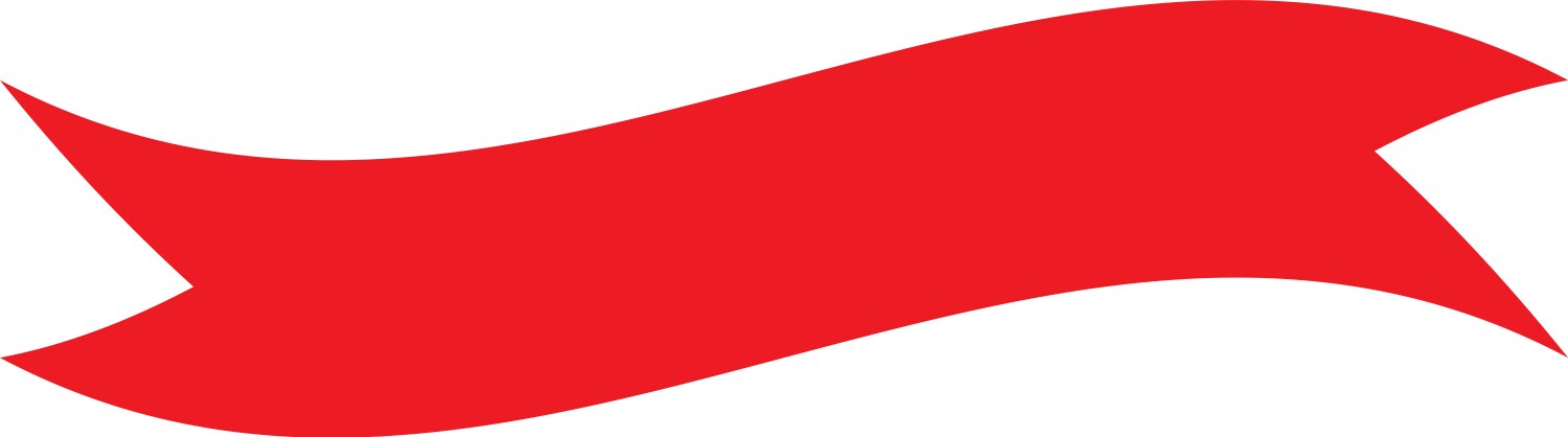 Red ribbon award horizontal Royalty Free Vector Image