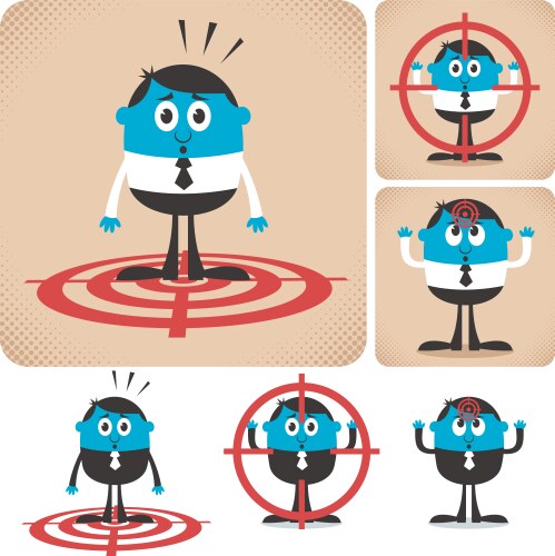 Target Cartoon Vector Images (over 28,000)