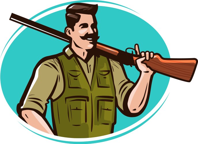 Hunter Cartoon Vector Images (over 27,000)