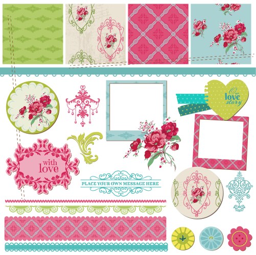 Scrapbook Vector Images (over 250,000)