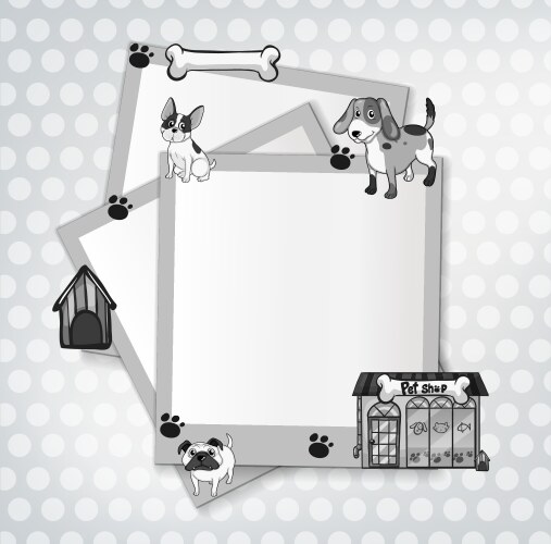 Pet Border Vector Images (over 5,200)