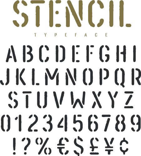 Stencil Vector Images (over 110,000)