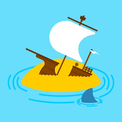 Shipwreck Vector Images (over 2,400)