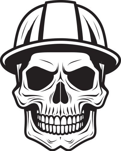 Construction Worker Skull Vector Images (over 660)