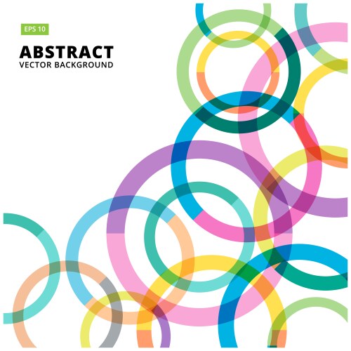 Colorful abstract notes music background Vector Image