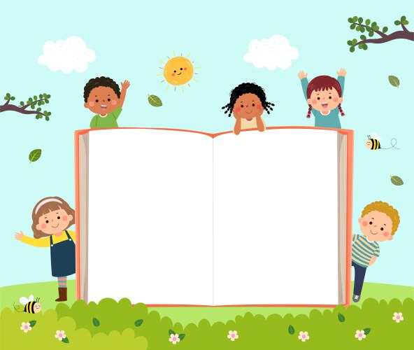 Cover Page for Kids Books Vector Images (over 2,400)