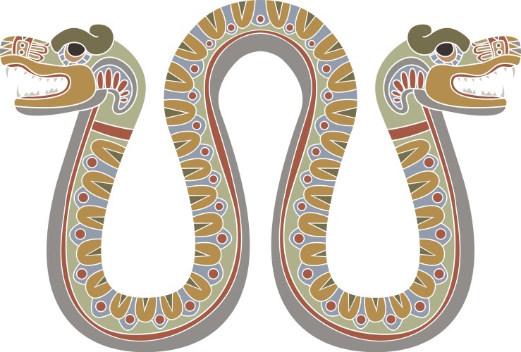 Aztec set Royalty Free Vector Image - VectorStock