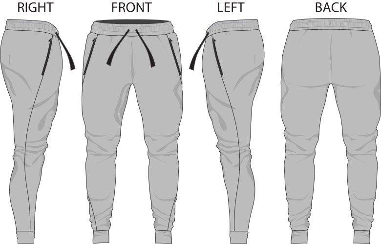 Sweatpants Royalty Free Vector Image - VectorStock