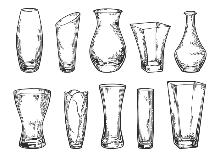 Flower Vase Drawing Vector Images (over 6,100)